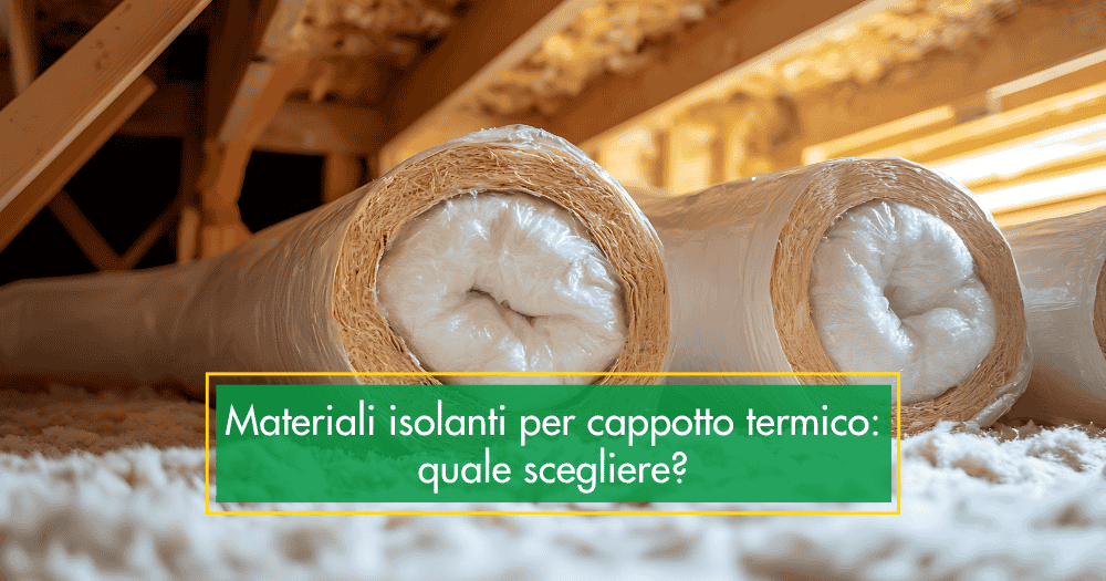 Materiali isolanti per cappotto termico: quale scegliere?